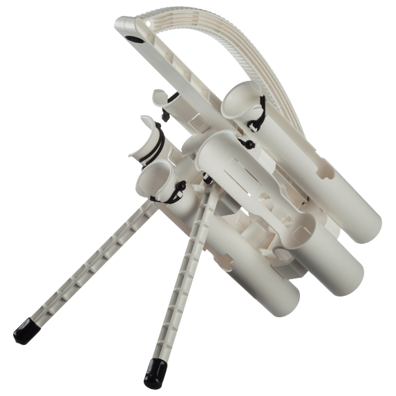 Rod-Runner #RRP5-W Pro Rod Holder - White - Walmart.com