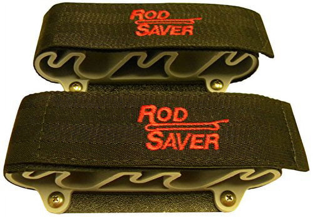 Rod Saver Portable Side Mount w/Dual Lock 4 Rod Holder - Walmart.com