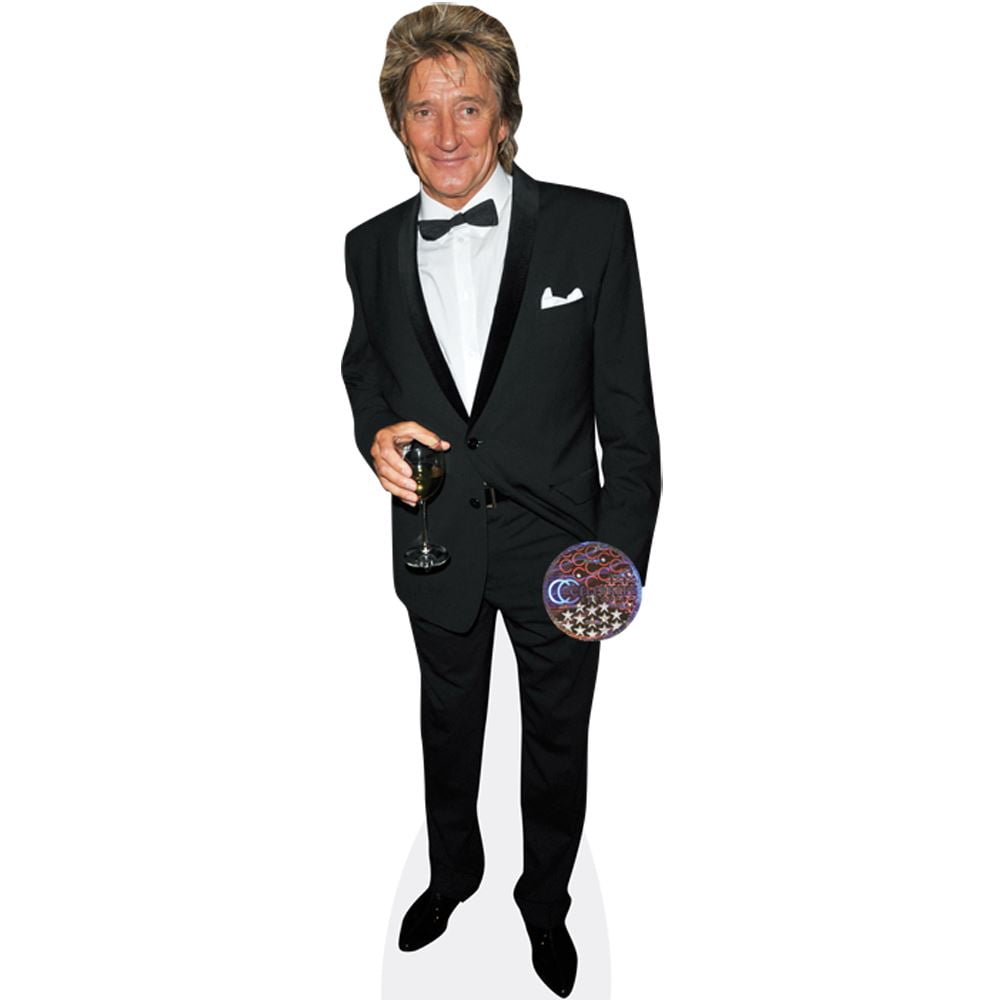 Rod Stewart Mini Cutout Standee (Bow Tie) - Celebrity Cut Paper Standup ...