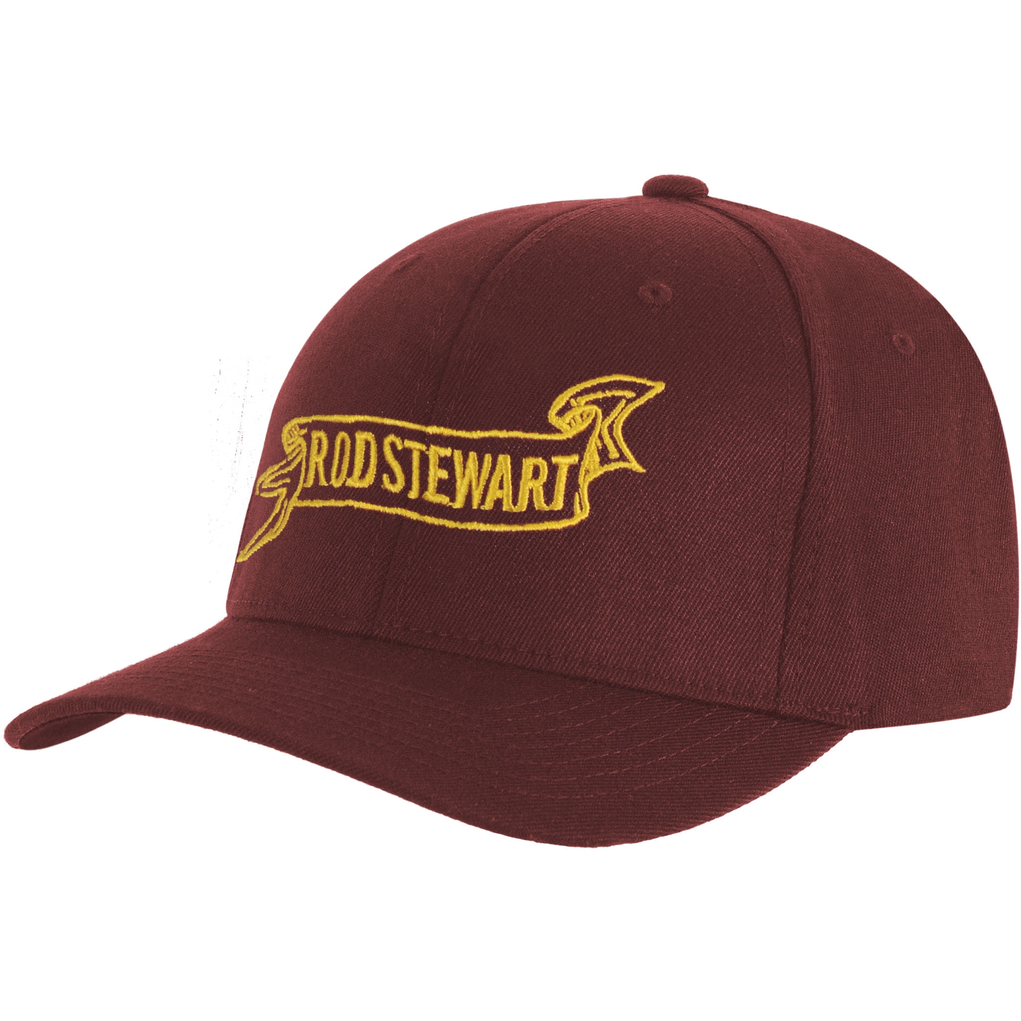 Rod Stewart Men's Logo Baseball Cap Adjustable Red - Walmart.com