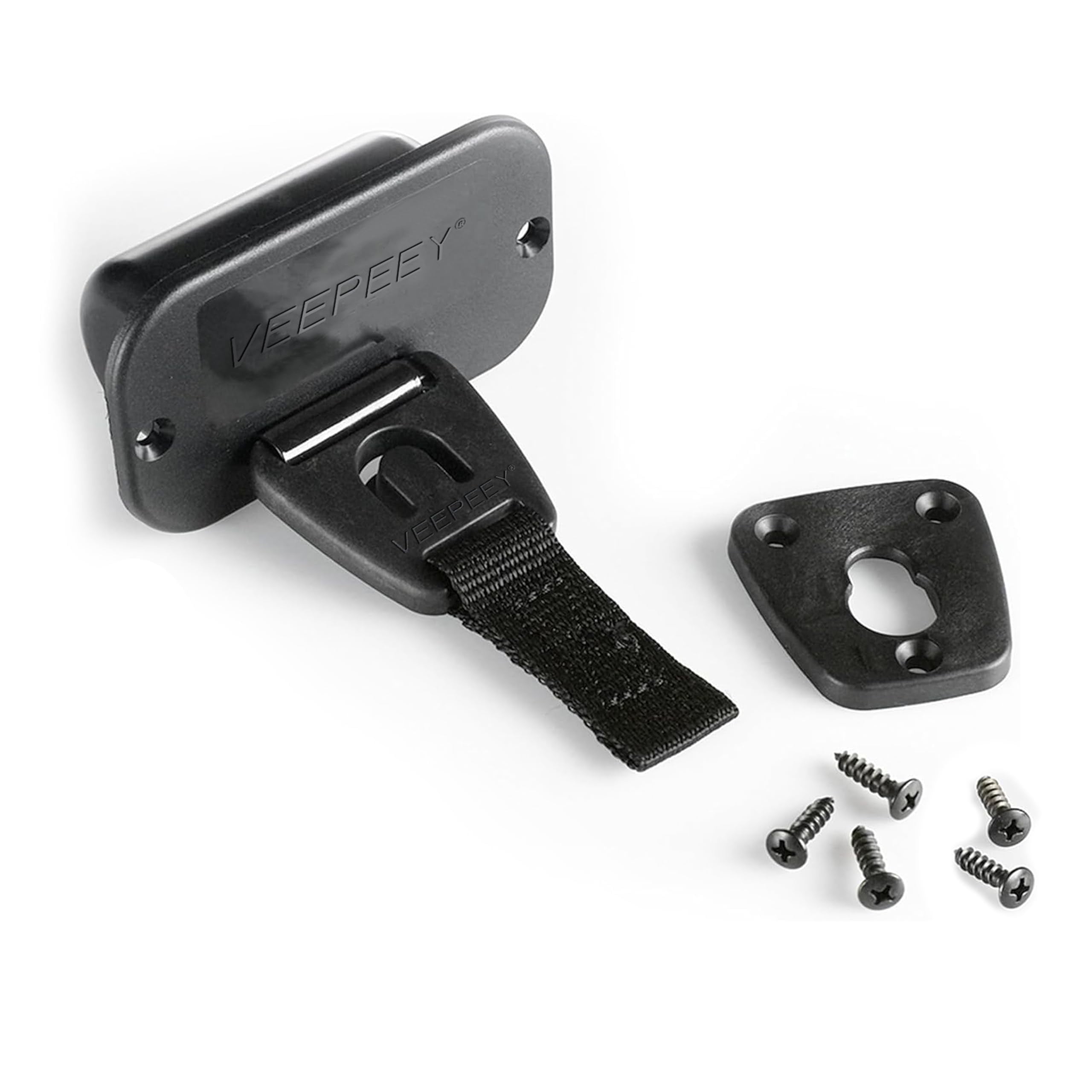 Rod Strap, Fishing Rods Hold Down Strap, Gunwale/Deck Mount Retractable ...