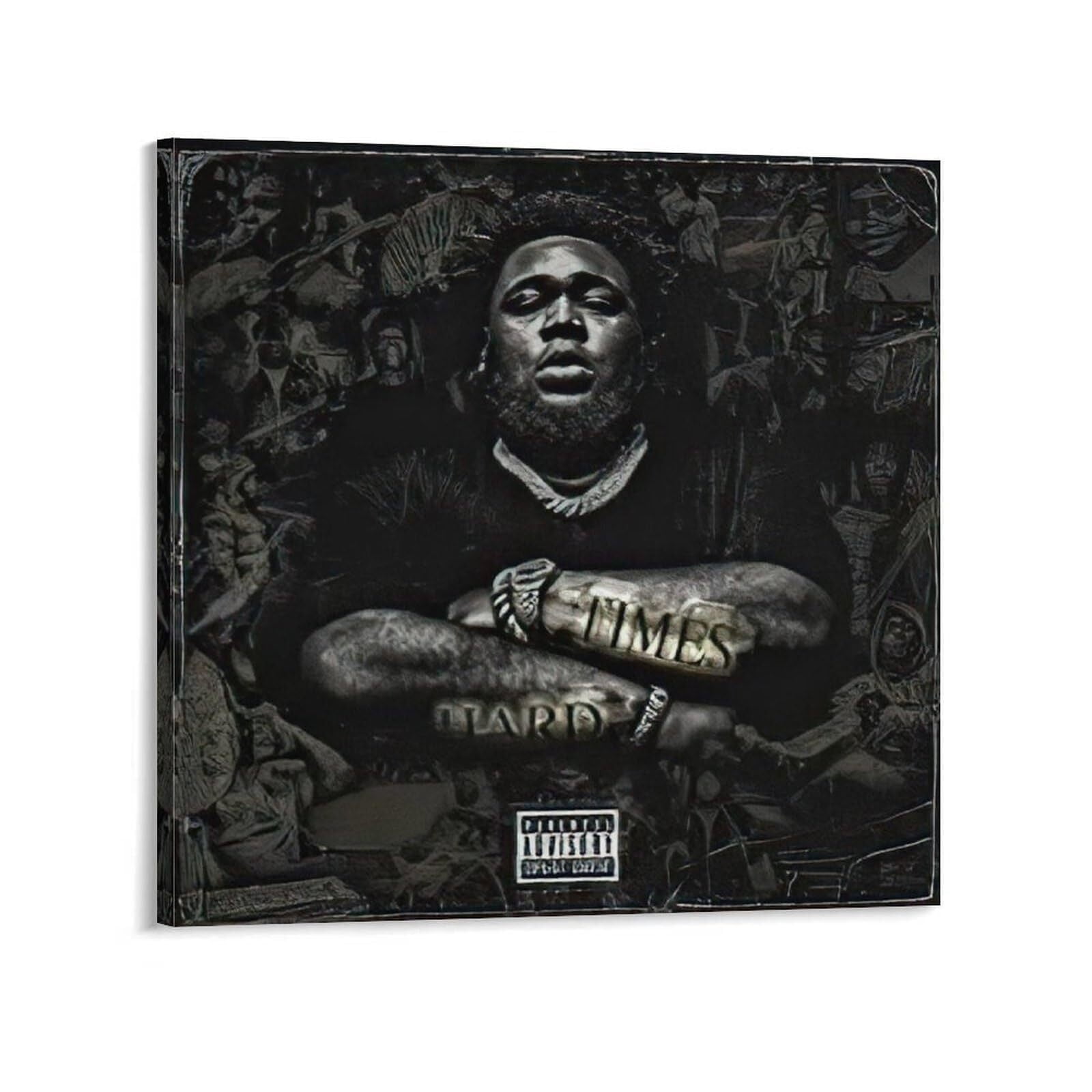 Rod Wave Album Cover Poster (6) Canvas Poster Bedroom Decor Landscape ...