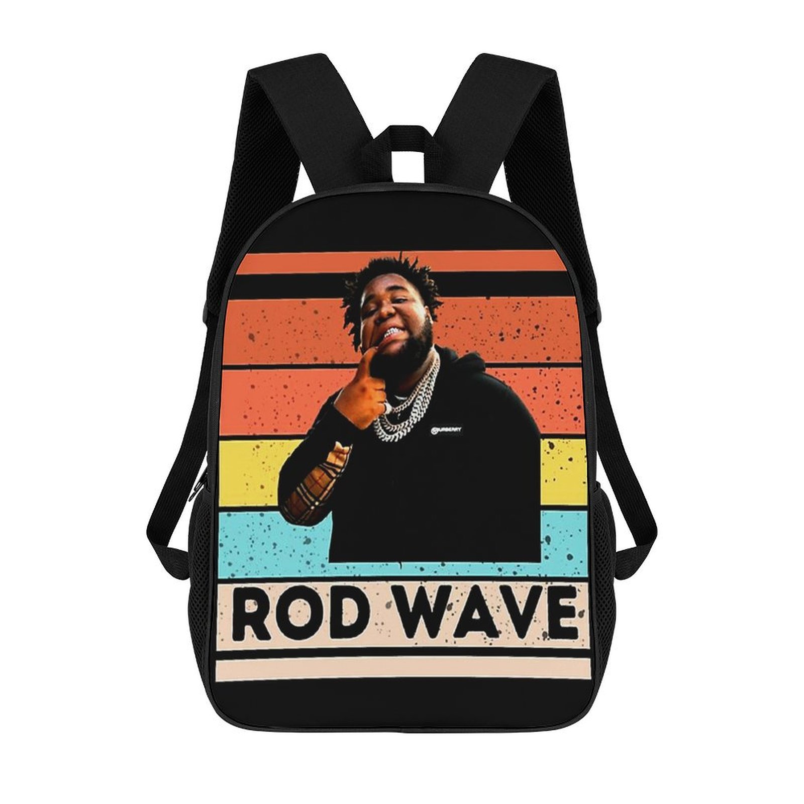 Rod Wave Backpack 3D Print Cartoon Anime Backpacks Travel Backpack ...