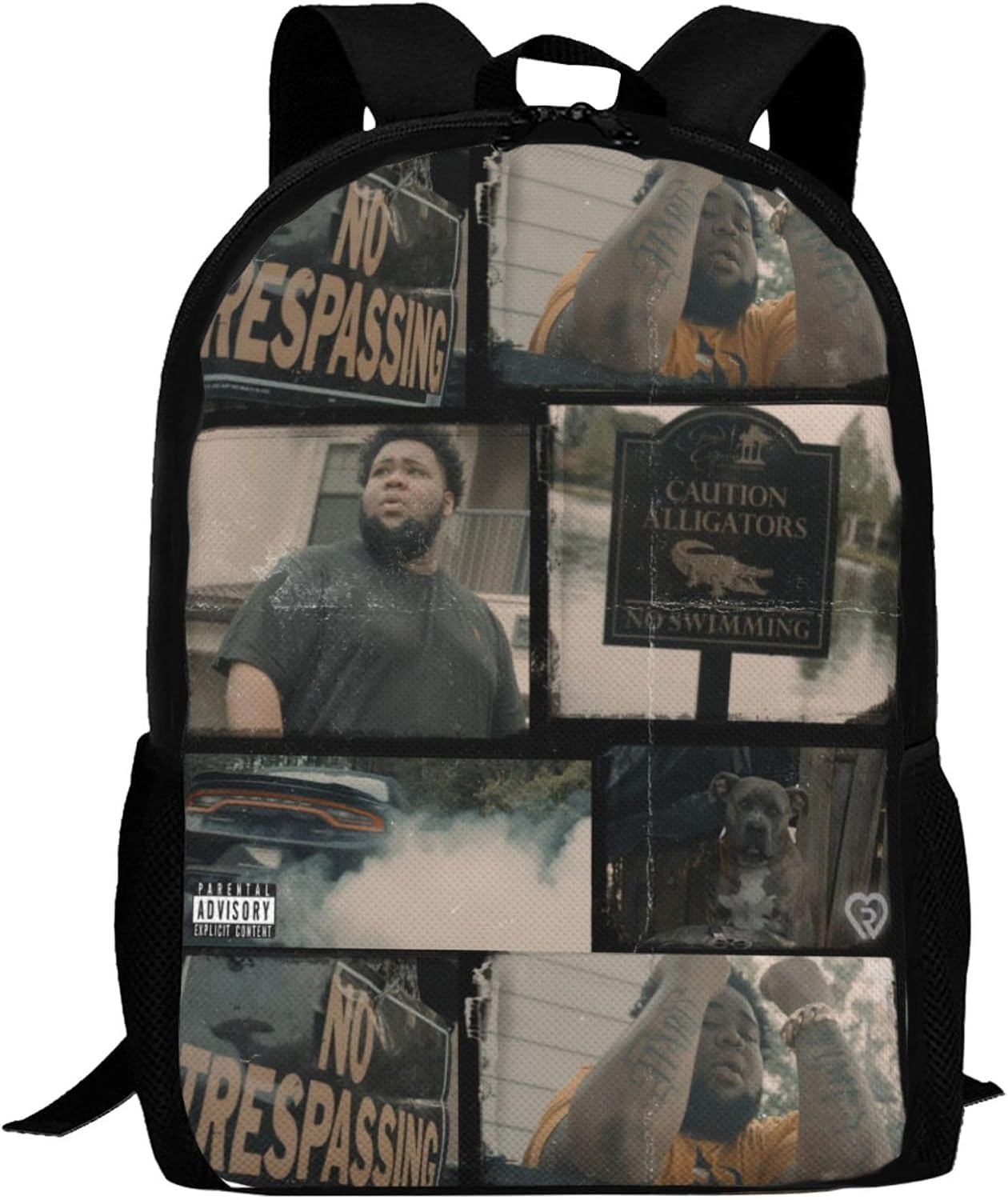 Rod Wave Backpack,3d Print Laptop Backpack Lightweight Casual Daypack ...