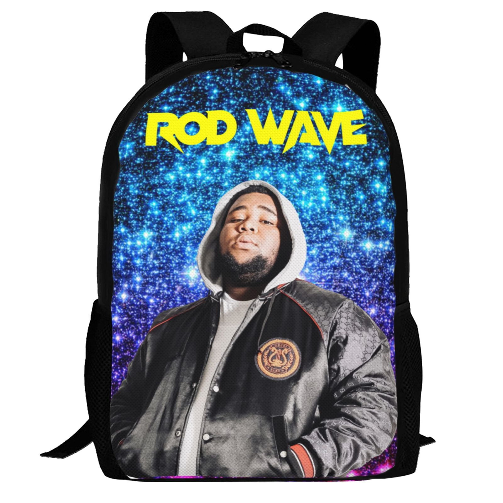 Rod Wave Backpack,3d Print Laptop Backpack Lightweight Casual Daypack ...