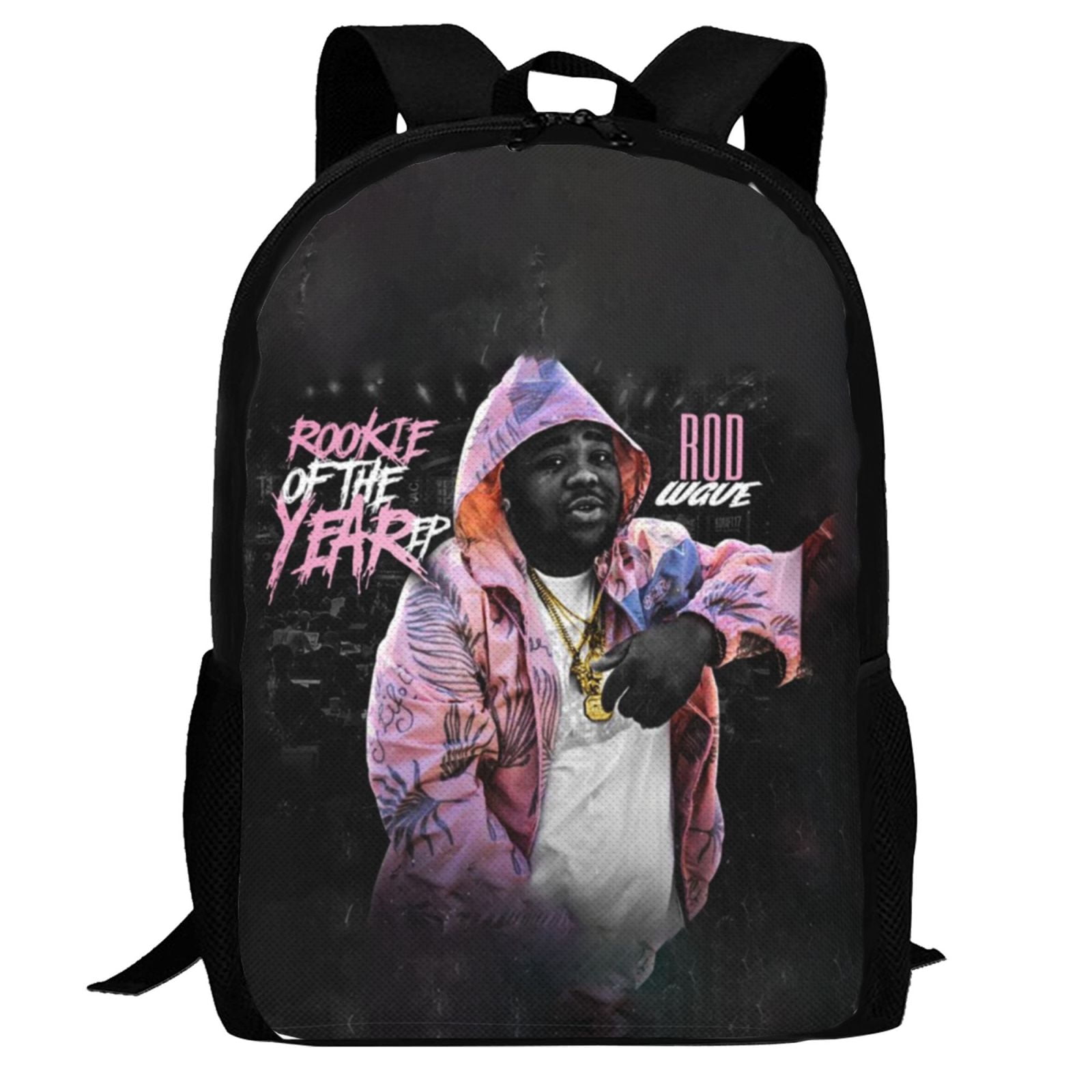 Rod Wave Backpack,3d Print Laptop Backpack Lightweight Casual Daypack ...