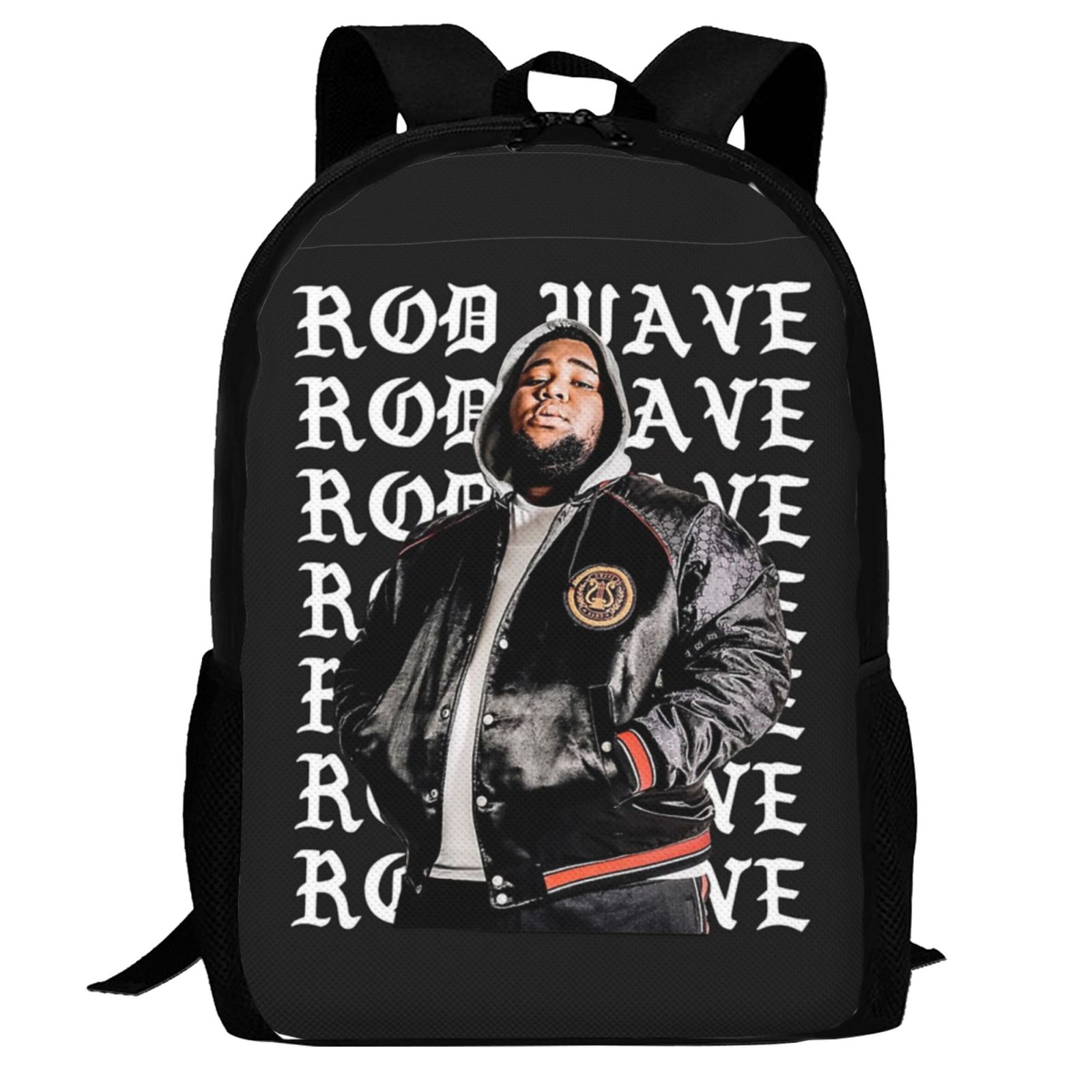 Rod Wave Backpack,3d Print Laptop Backpack Lightweight Casual Daypack ...