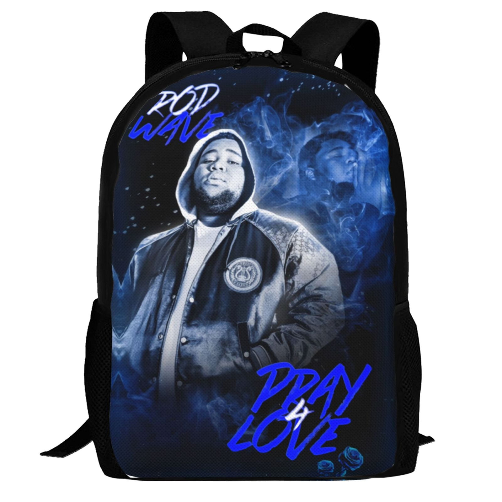 Rod Wave Backpack,3d Print Laptop Backpack Lightweight Casual Daypack ...