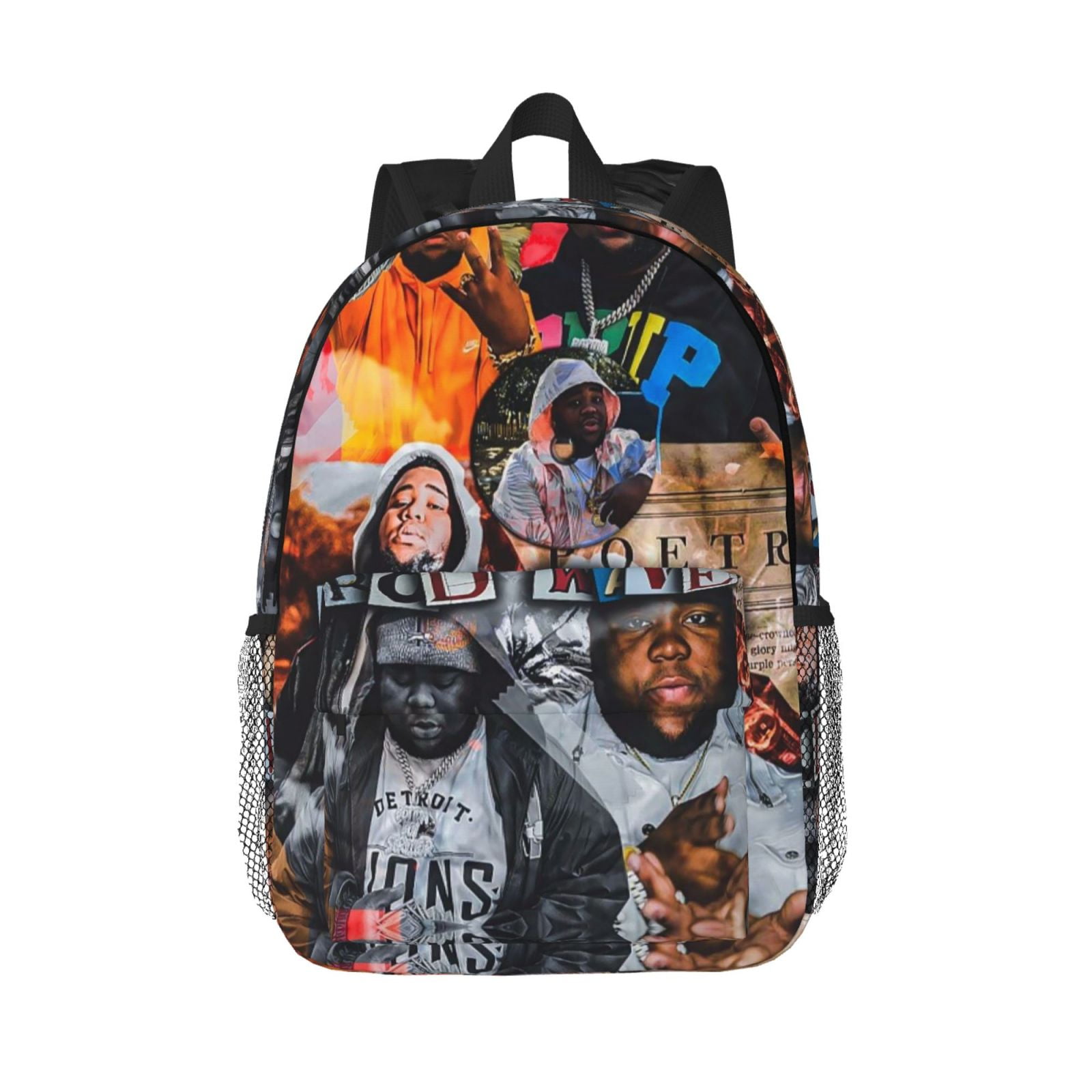 Rod Wave Backpack Bookbag with Adjustable Straps, Durable Lightweight ...