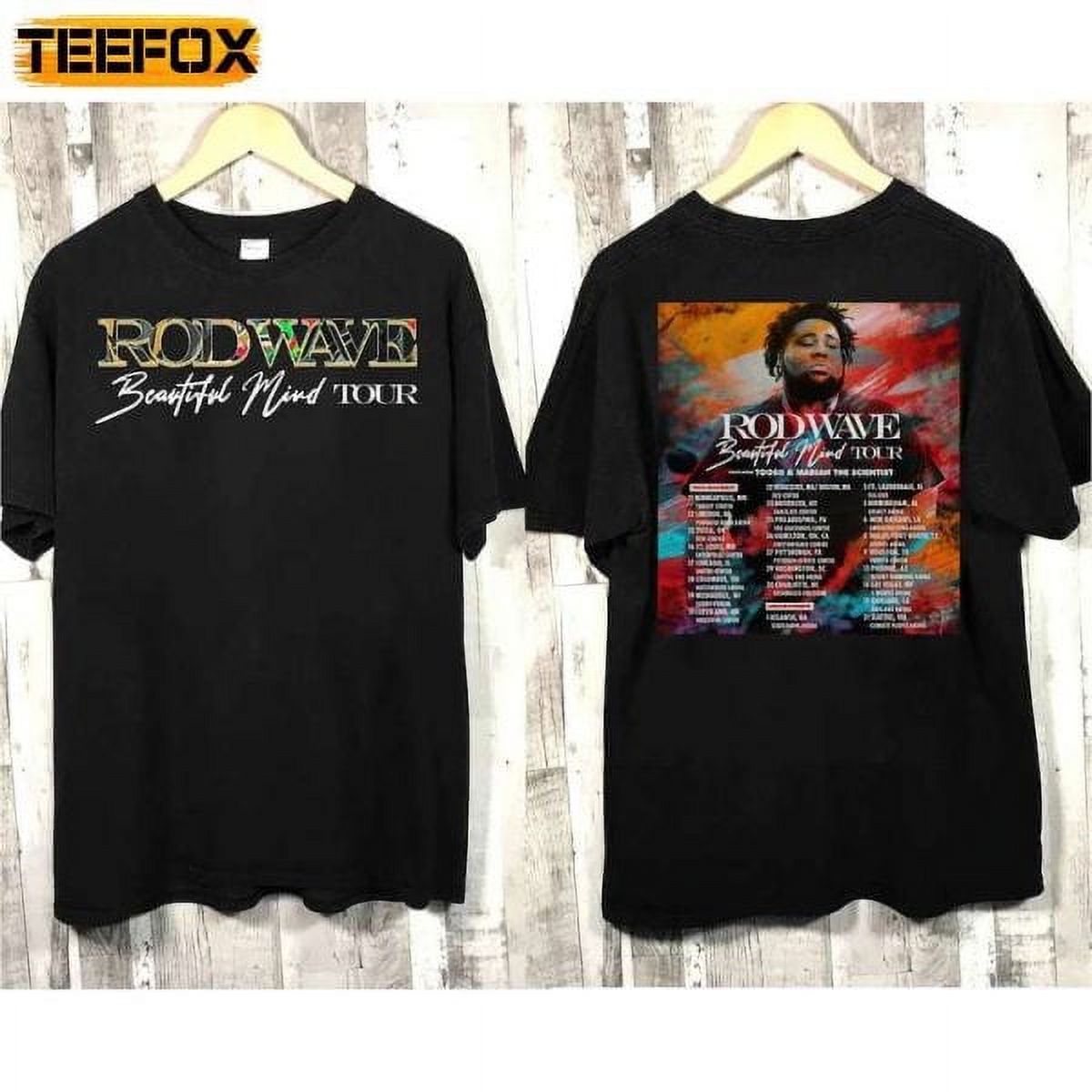 Rod Wave Beautiful Mind 2022 Tour Concert T-Shirt - Walmart.com