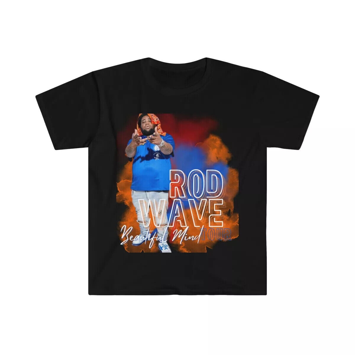 Rod Wave - Beautiful Mind Tour T-Shirt Unisex - Walmart.com