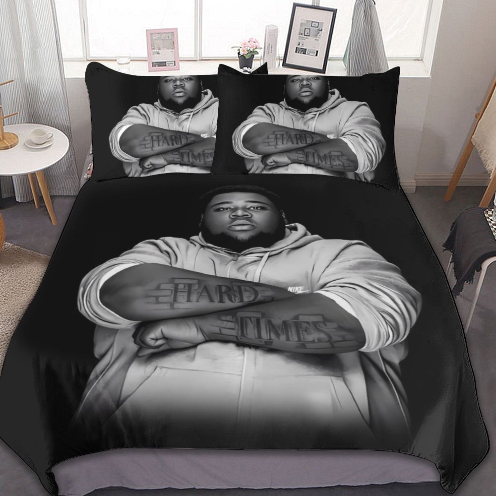 Rod Wave Bed Duvet Cover Microfiber Bedding Sets 3D Printed Lightweight ...