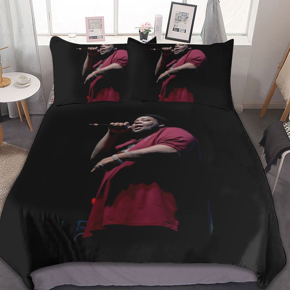 Rod Wave Bed Duvet Cover Microfiber Bedding Sets 3D Printed Lightweight ...