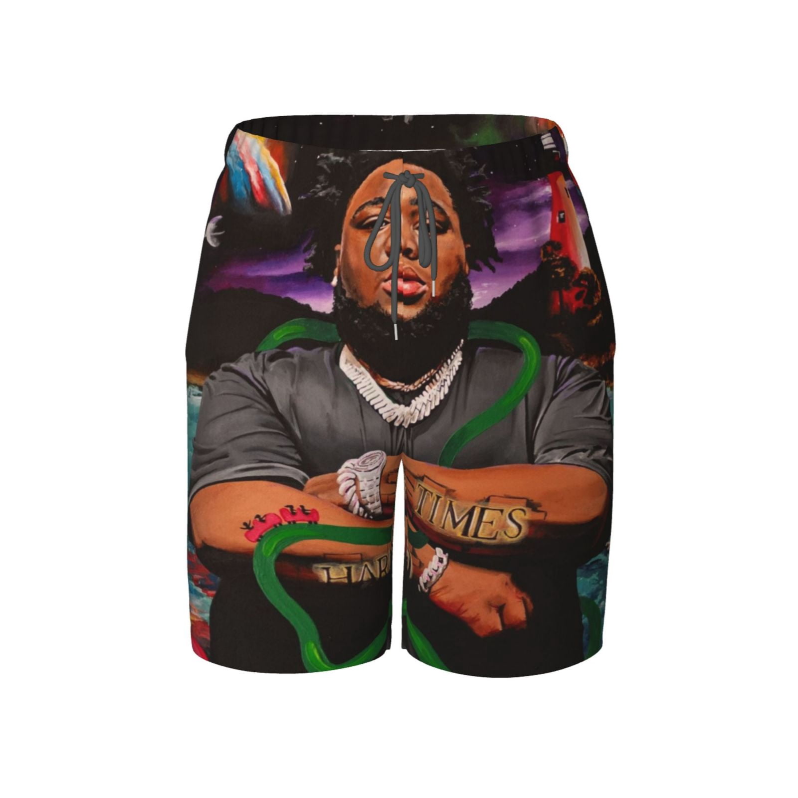 Rod Wave Boy'S Swim Trunks Quick Dry Board Shorts Kids Beach Swim ...