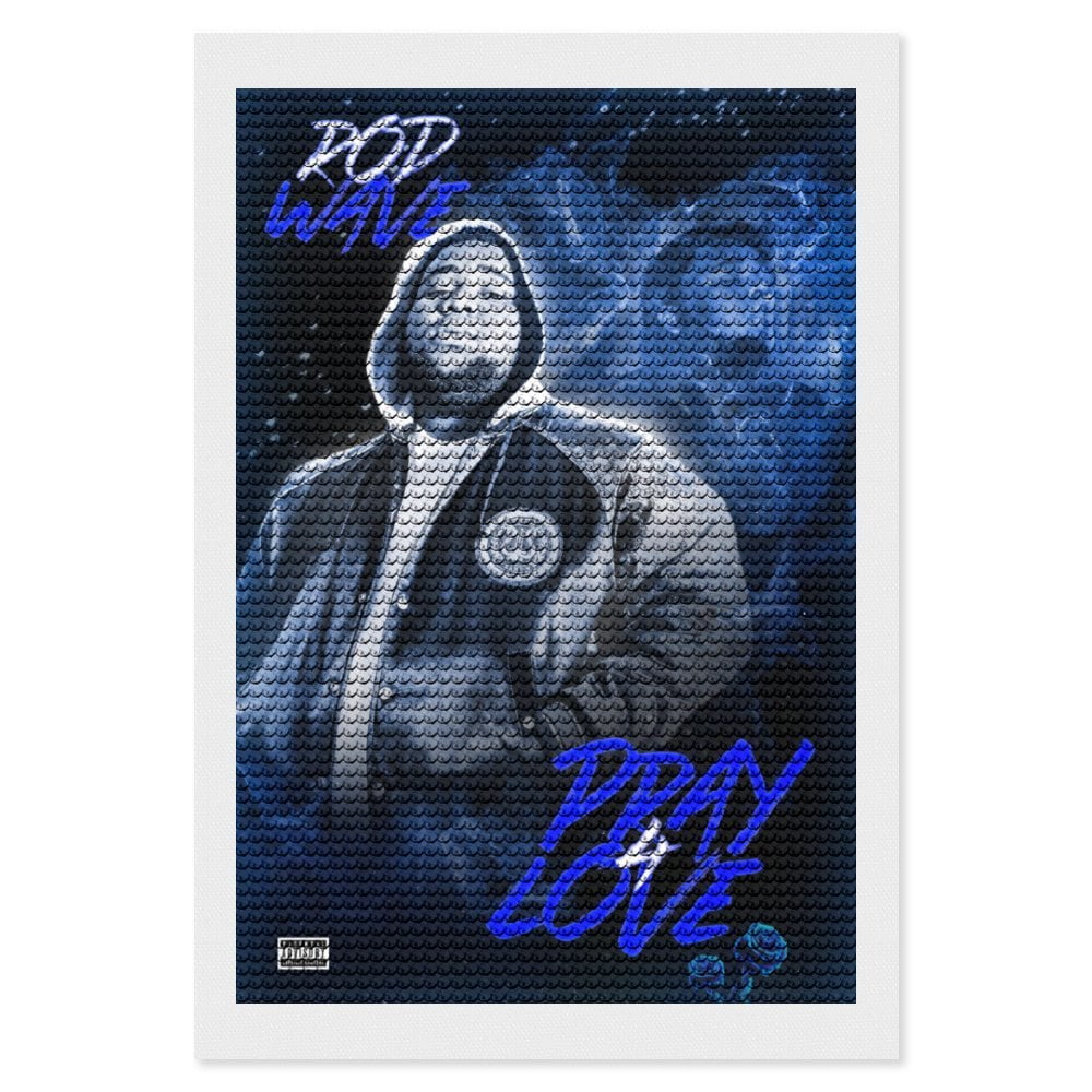 Rod Wave Diamond Art Kits for Adults Diamond Art Gem Art Painting Full ...