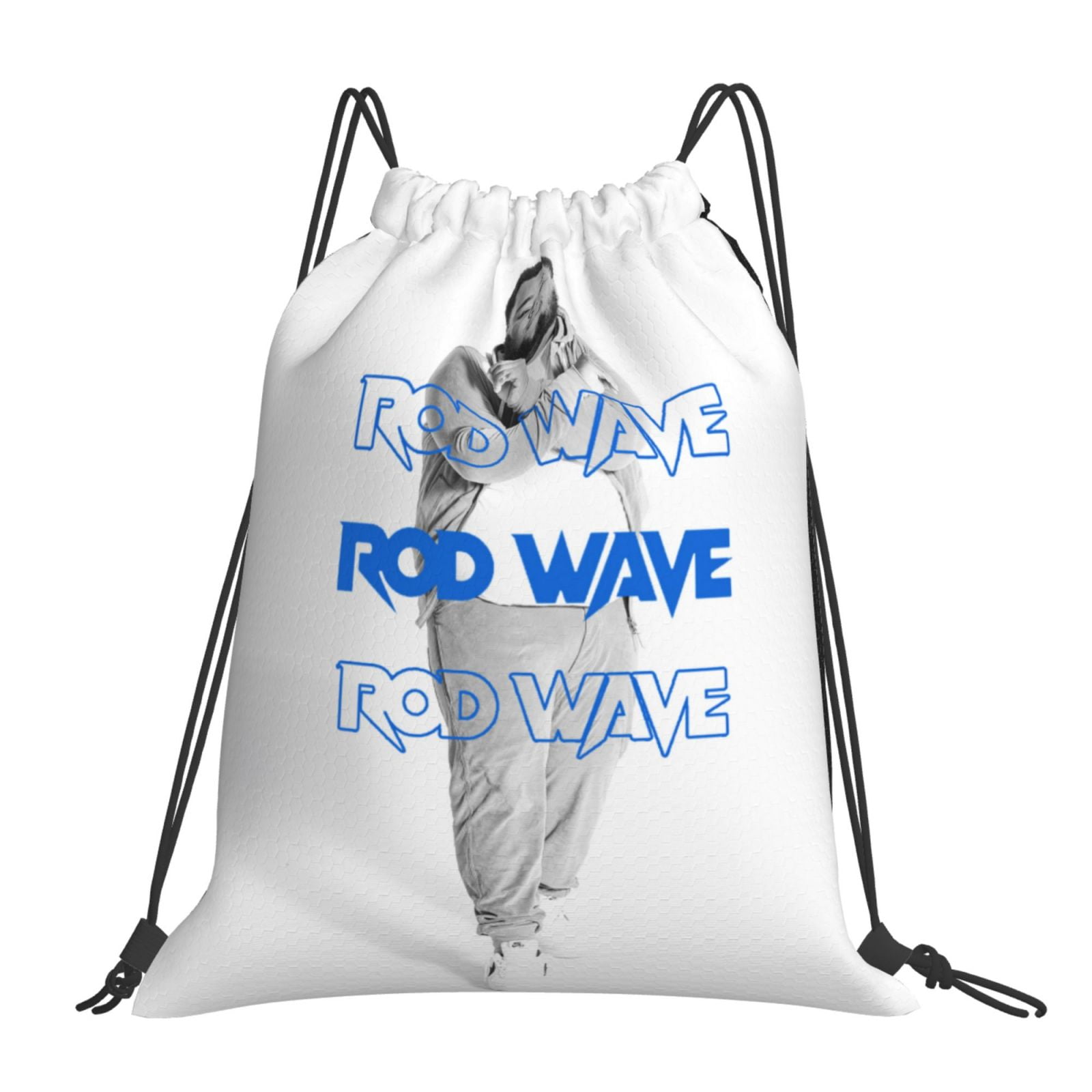 Rod Wave Drawstring Backpack Sport Gym Bag For Yoga Swimming Gymsack ...