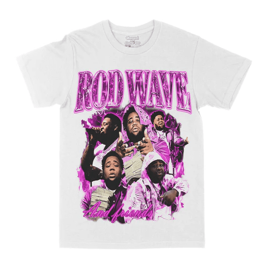 Rod Wave & Friends White Graphic Tee - Walmart.com