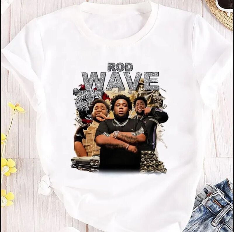 Rod Wave Graphic T-Shirt - Walmart.com