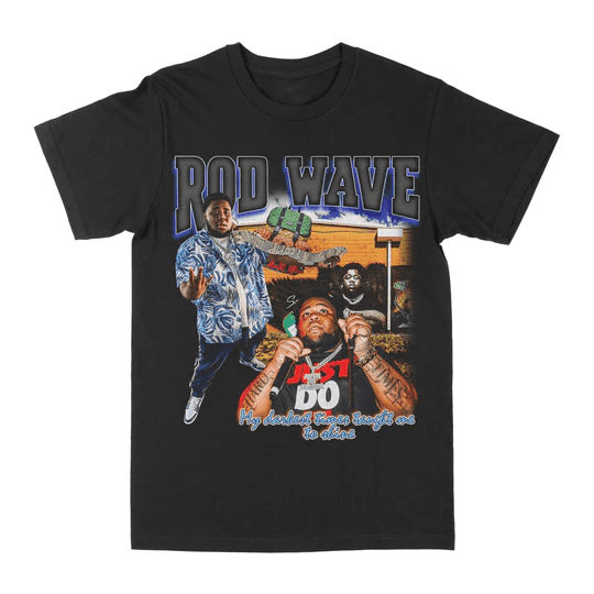 Rod Wave Graphic Tee - Walmart.com