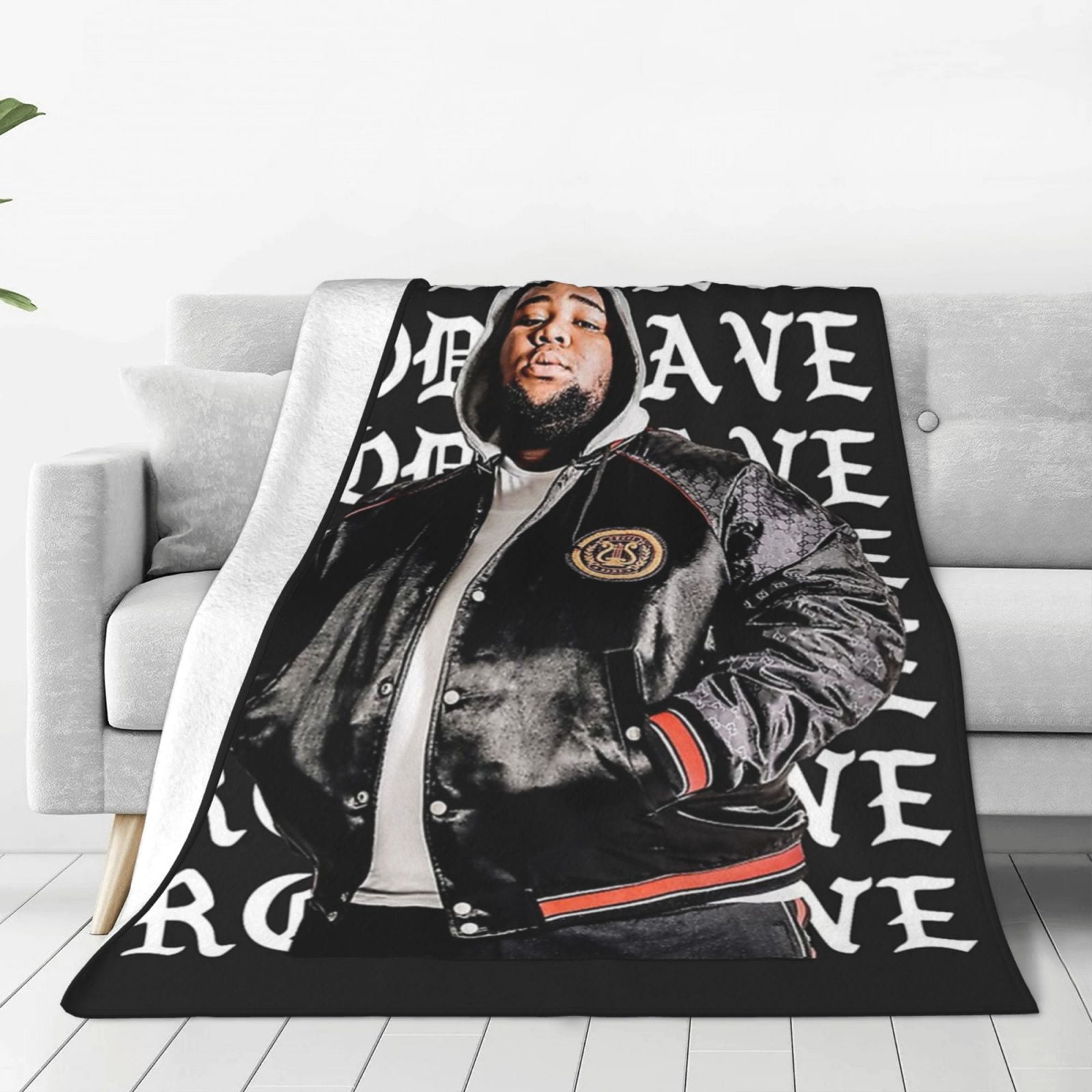 Rod Wave Kids Adults Ultra-Soft Micro Fleece Blanket Throw All Season ...