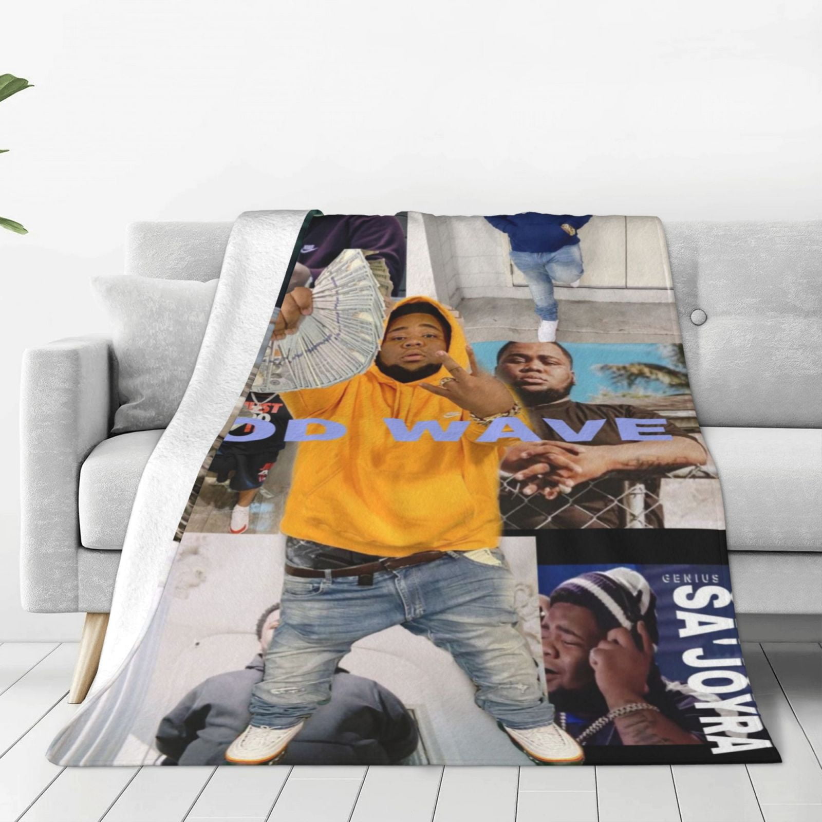 Rod Wave Kids Adults Ultra-Soft Micro Fleece Blanket Throw All Season ...