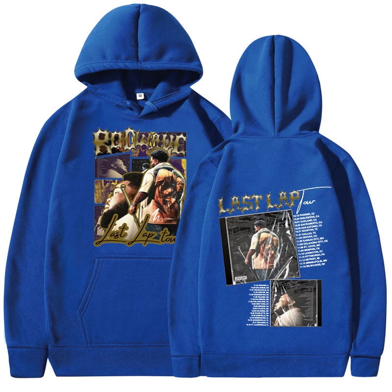 Rod Wave Last Lap 2024 Tour Hoodies Men Women Clothing Hip Hop Fashion Hooded Oversized ...