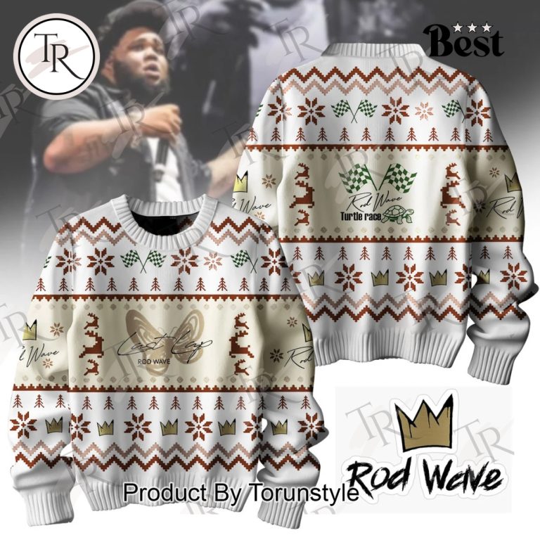 Rod Wave Last Lap Sweater - Walmart.com