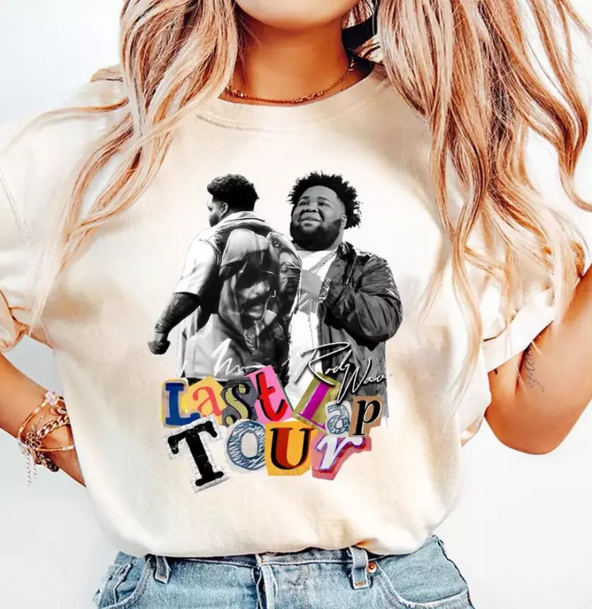 Rod Wave Last Lap Tour 2024, Rod Wave Last Lap Tour 2024 Shirt Tshirt ...