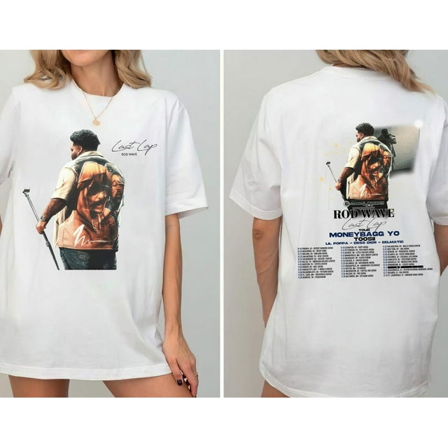 Rod Wave Last Lap Tour 2024 Shirt, Rod Wave Graphic Shirt, Tour Rapper ...