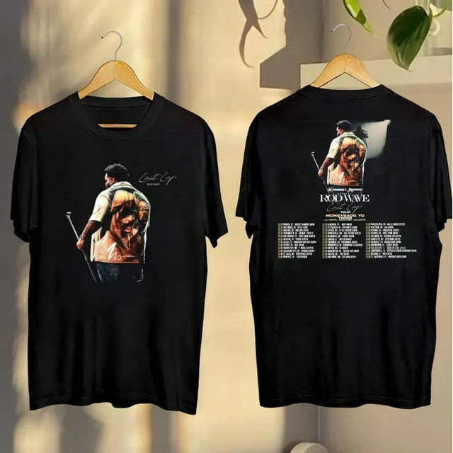 Rod Wave Last Lap Tour 2024 Shirt Rod Wave Graphic T-shirt - Walmart.com