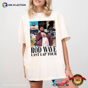 Rod Wave Last Lap Tour 2024 Vintage Comfort Colors T-shirt - Walmart.com