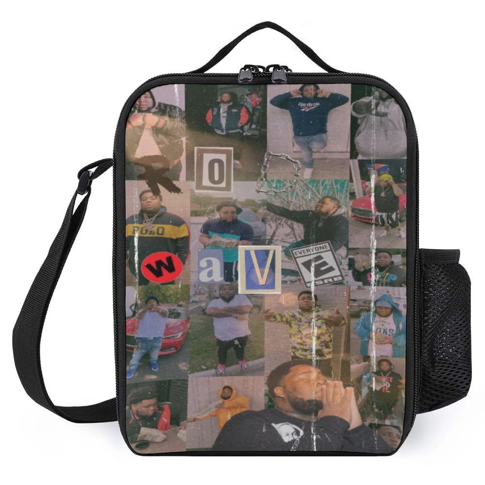 Rod Wave Lunch Bag Insulated, Lunch Box Bag, Reusable Lunch Tote Bag ...