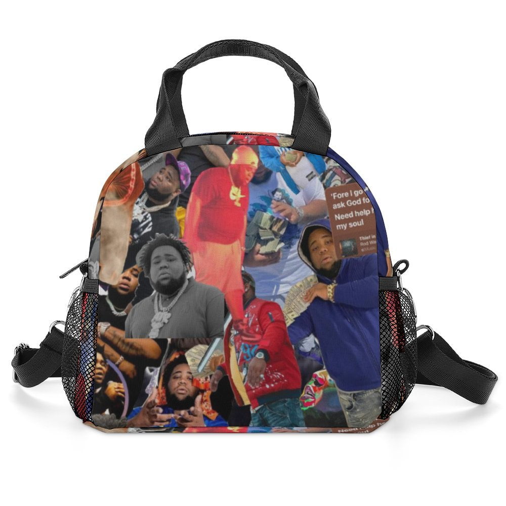 Rod Wave Lunch Bag Insulated, Lunch Box Bag, Reusable Lunch Tote Bag ...