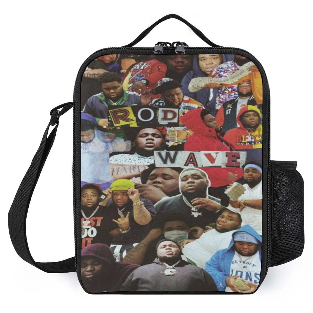 Rod Wave Lunch Bag Insulated, Lunch Box Bag, Reusable Lunch Tote Bag ...