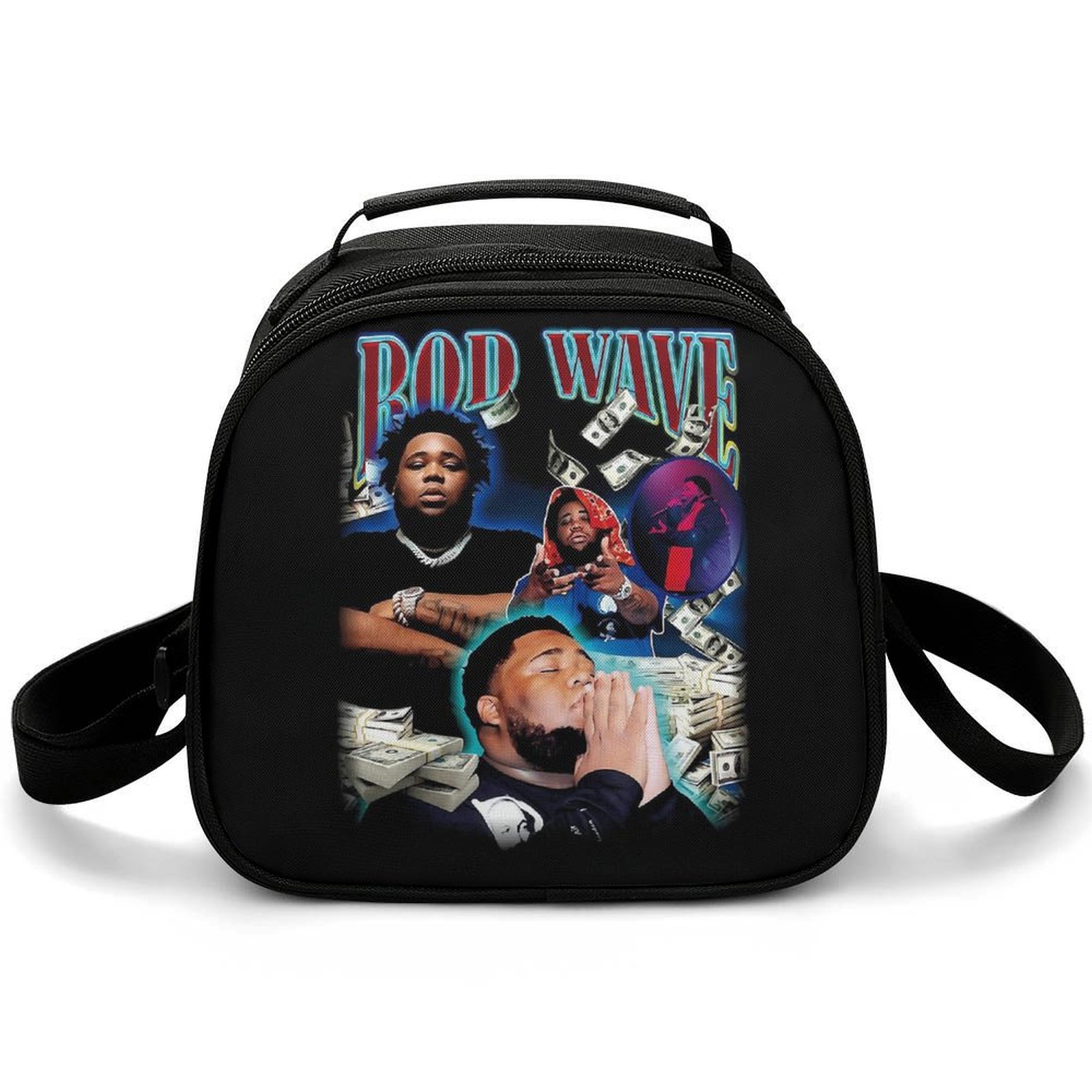 Rod Wave Lunch Bag Insulated, Lunch Box Bag, Reusable Lunch Tote Bag ...