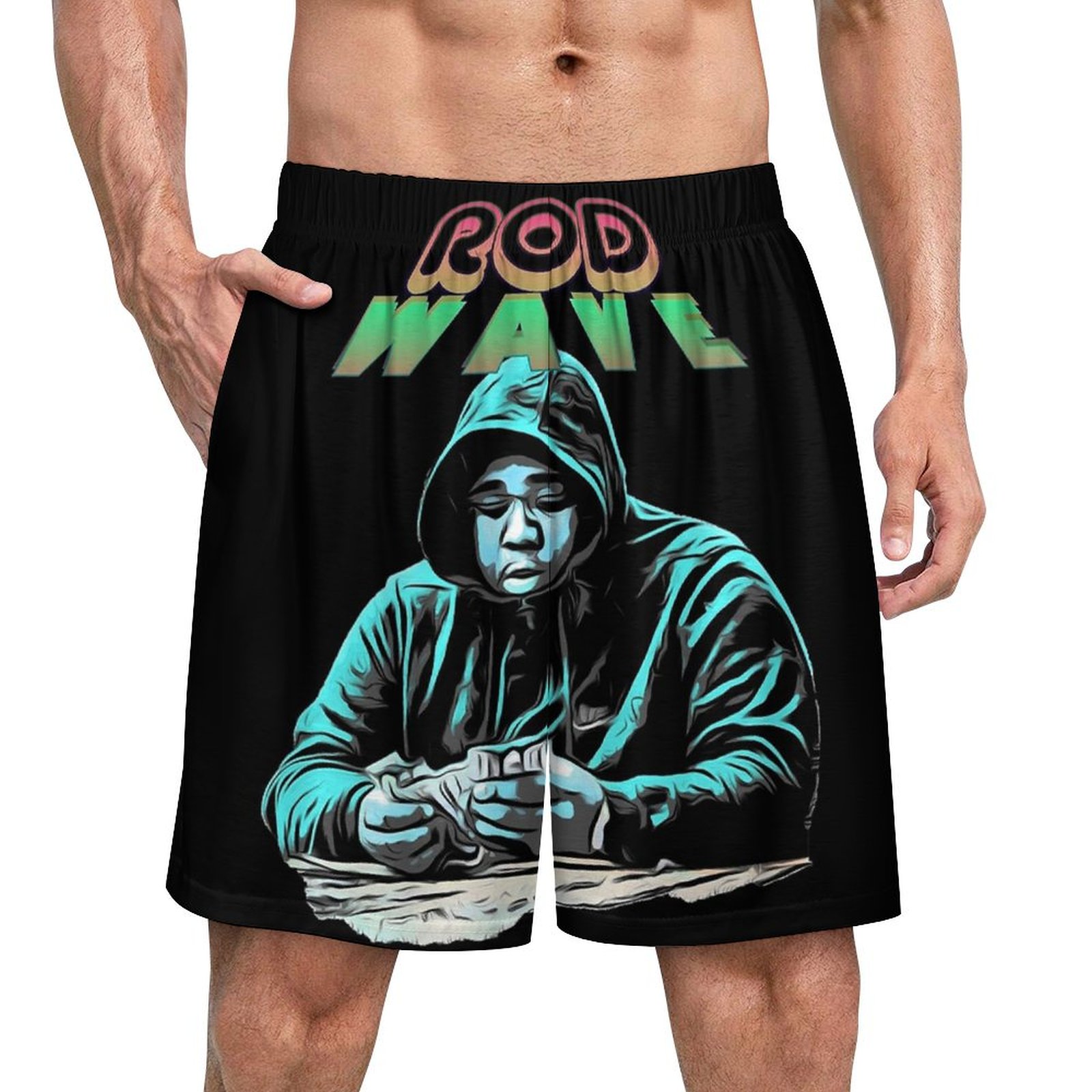 Rod Wave Men's Pajama Pants Sleepwear Lounge Shorts Bottoms Summer ...