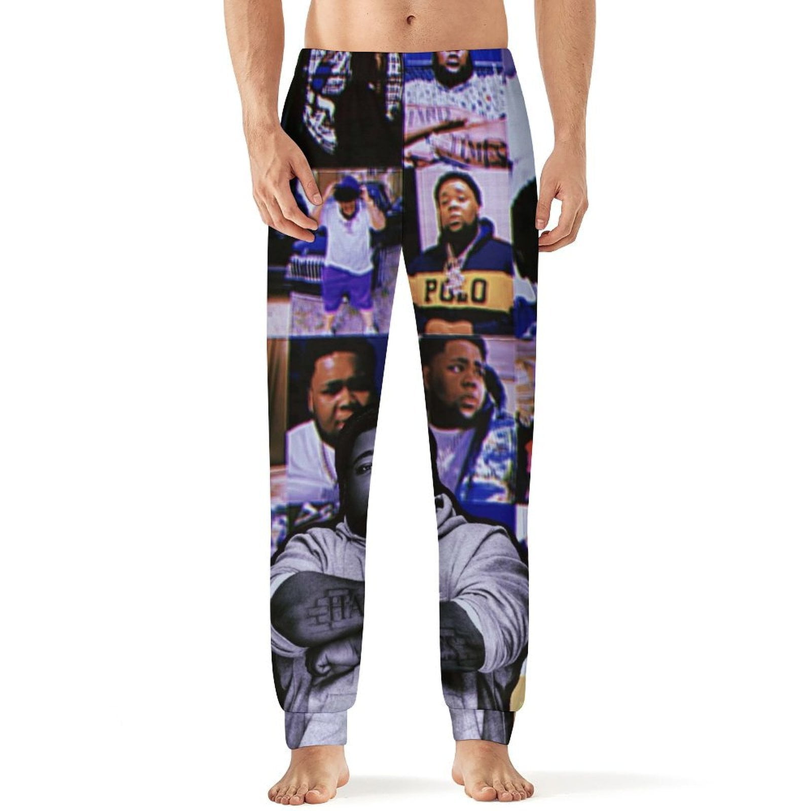 Rod Wave Men's Pajama Pants Ultra Lightweight Pjs Bottoms Sleepwear ...