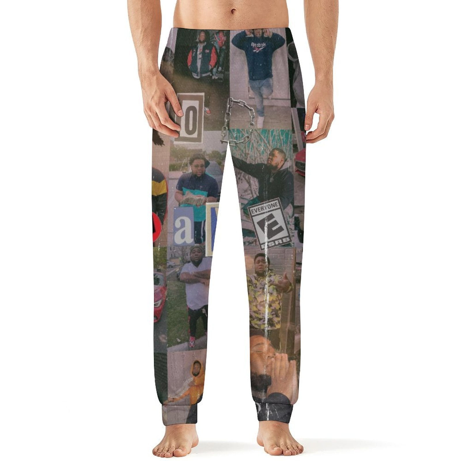 Rod Wave Men's Pajama Pants Ultra Lightweight Pjs Bottoms Sleepwear ...
