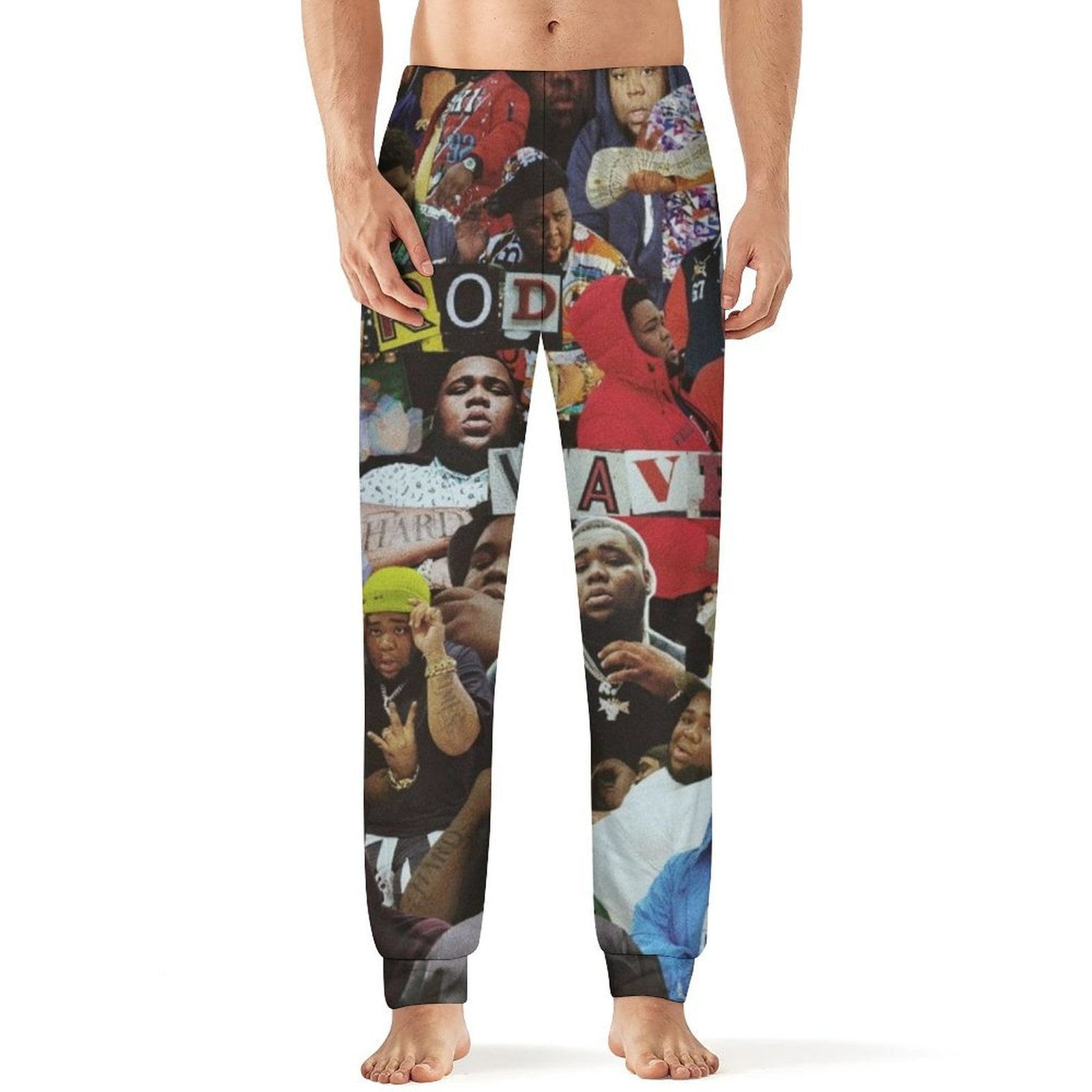 Rod Wave Men's Pajama Pants Ultra Lightweight Pjs Bottoms Sleepwear ...