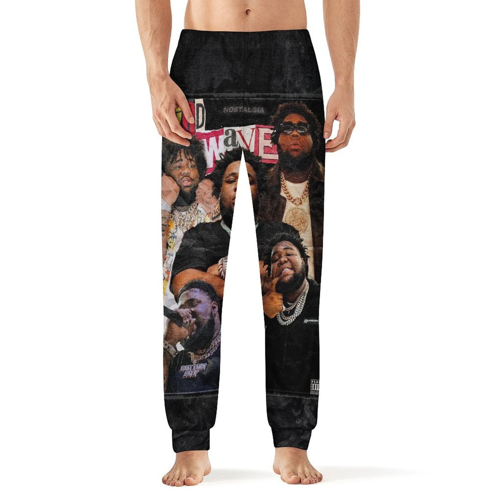 Rod Wave Men's Pajama Pants Ultra Lightweight Pjs Bottoms Sleepwear ...