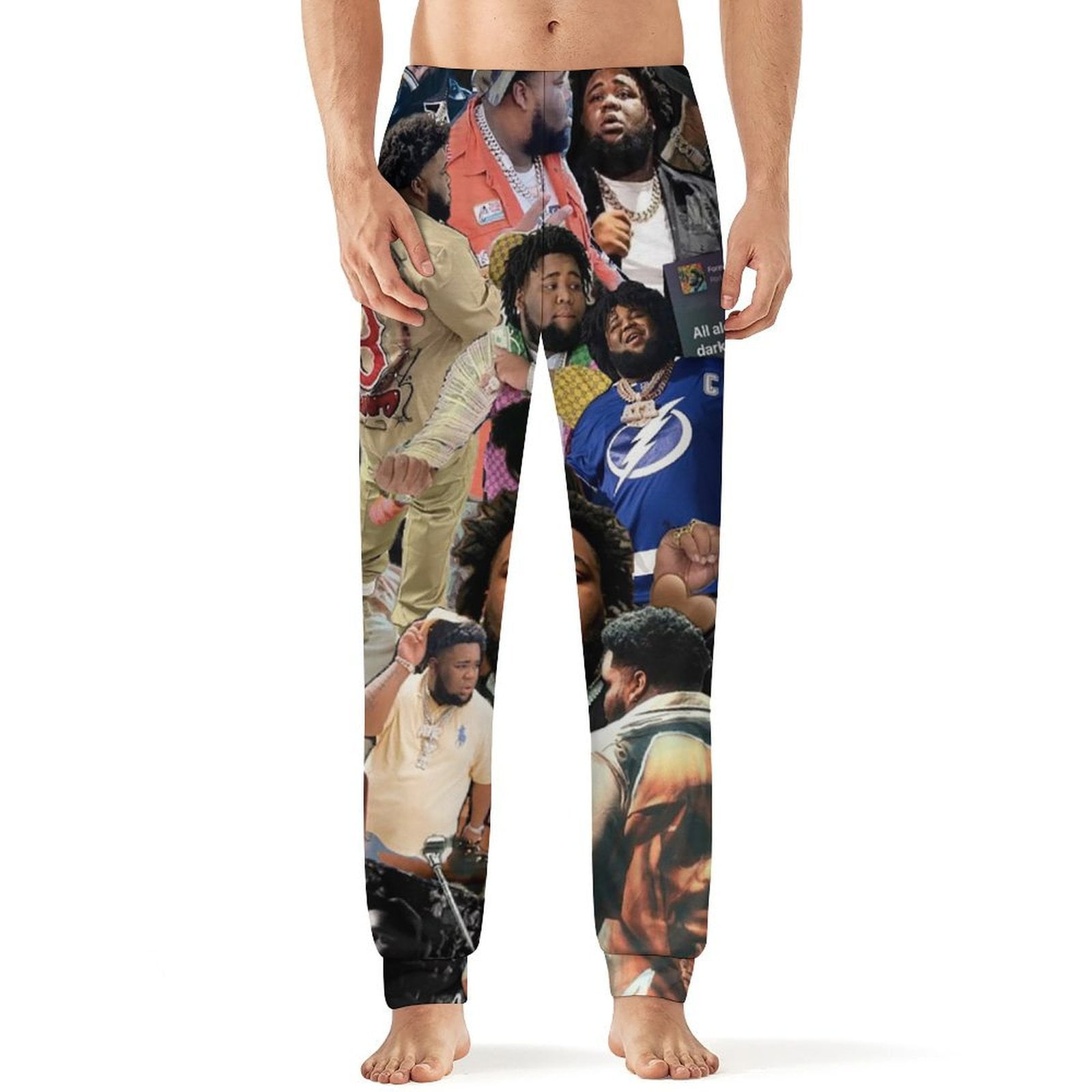Rod Wave Men's Pajama Pants Ultra Lightweight Pjs Bottoms Sleepwear ...