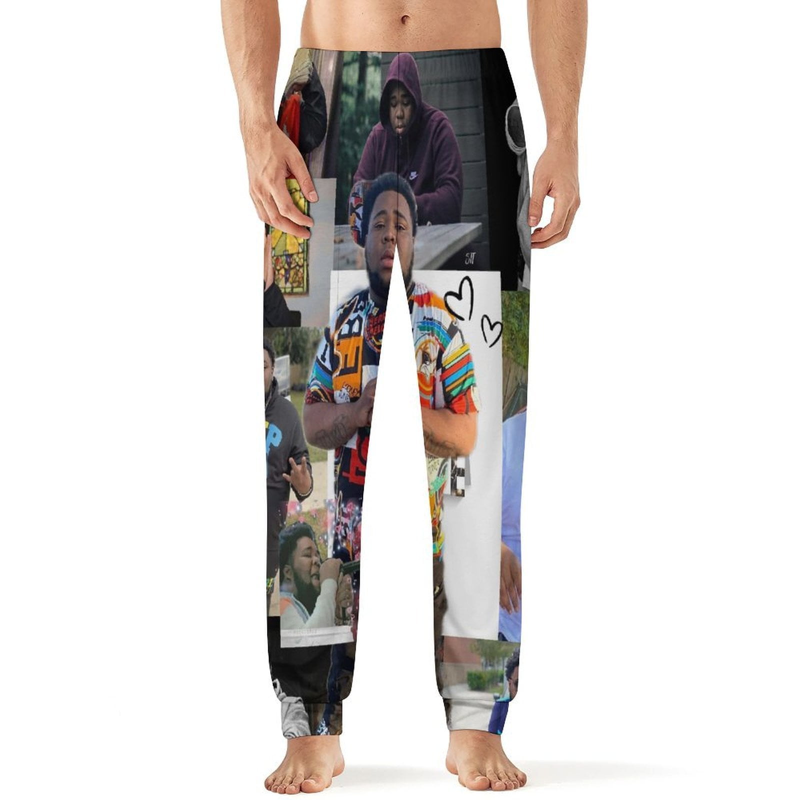 Rod Wave Men's Pajama Pants Ultra Lightweight Pjs Bottoms Sleepwear ...