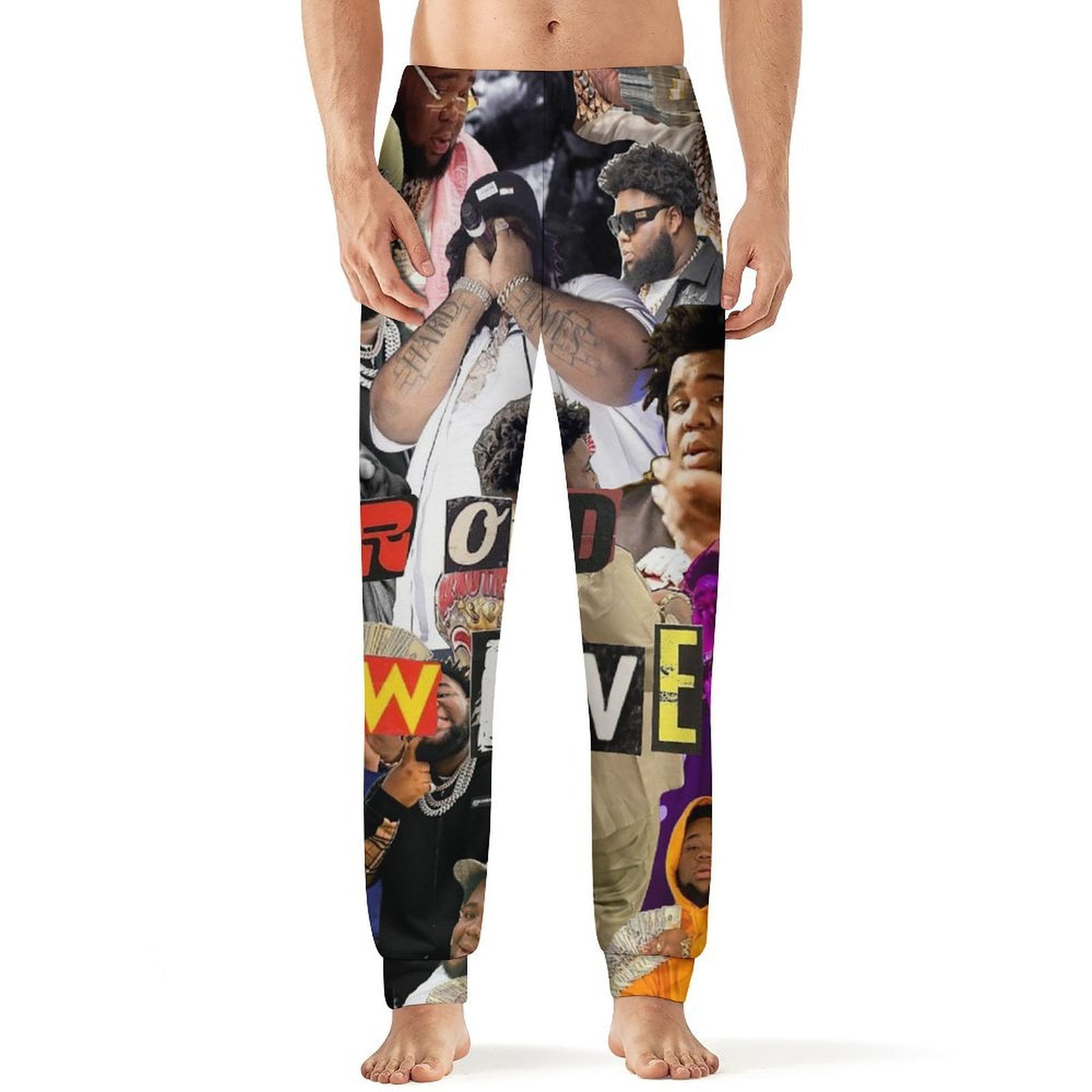Rod Wave Men's Pajama Pants Ultra Lightweight Pjs Bottoms Sleepwear ...