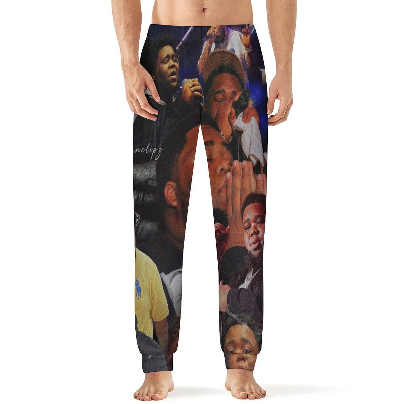 Rod Wave Men's Pajama Pants Ultra Lightweight Pjs Bottoms Sleepwear ...