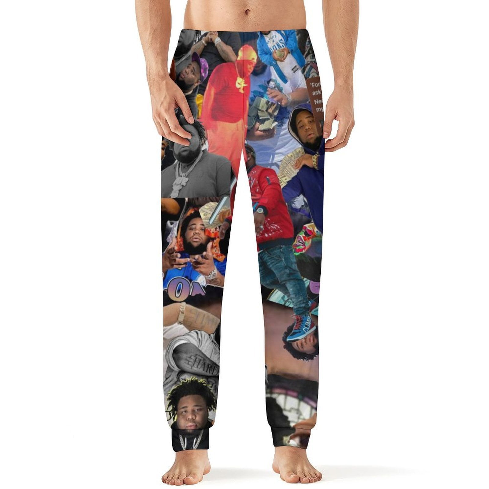 Rod Wave Men's Pajama Pants Ultra Lightweight Pjs Bottoms Sleepwear ...