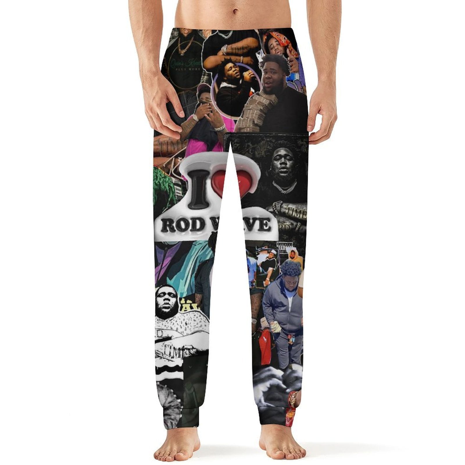 Rod Wave Men's Pajama Pants Ultra Lightweight Pjs Bottoms Sleepwear ...