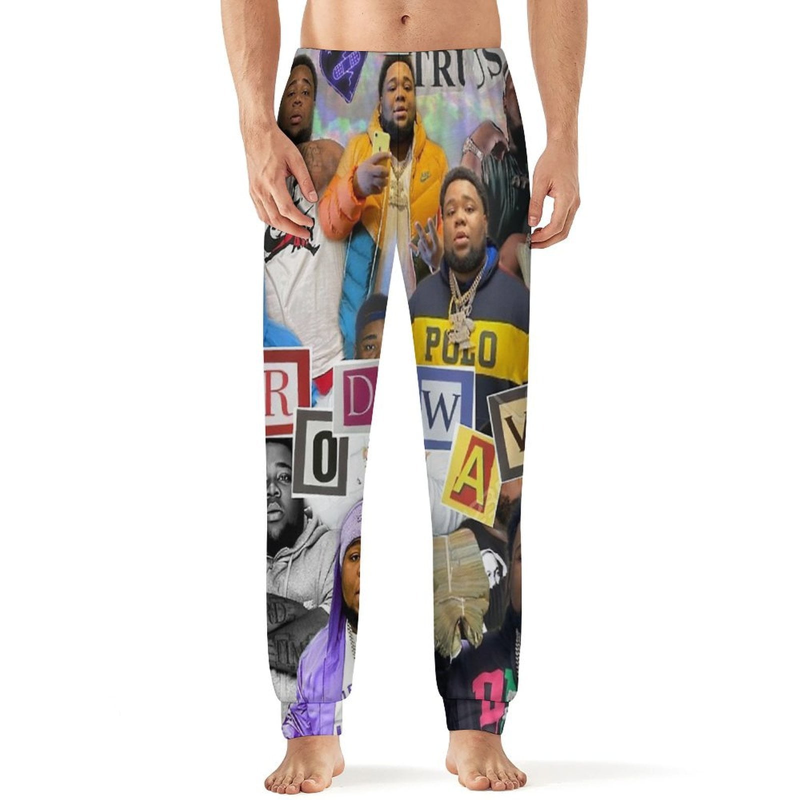 Rod Wave Men's Pajama Pants Ultra Lightweight Pjs Bottoms Sleepwear ...