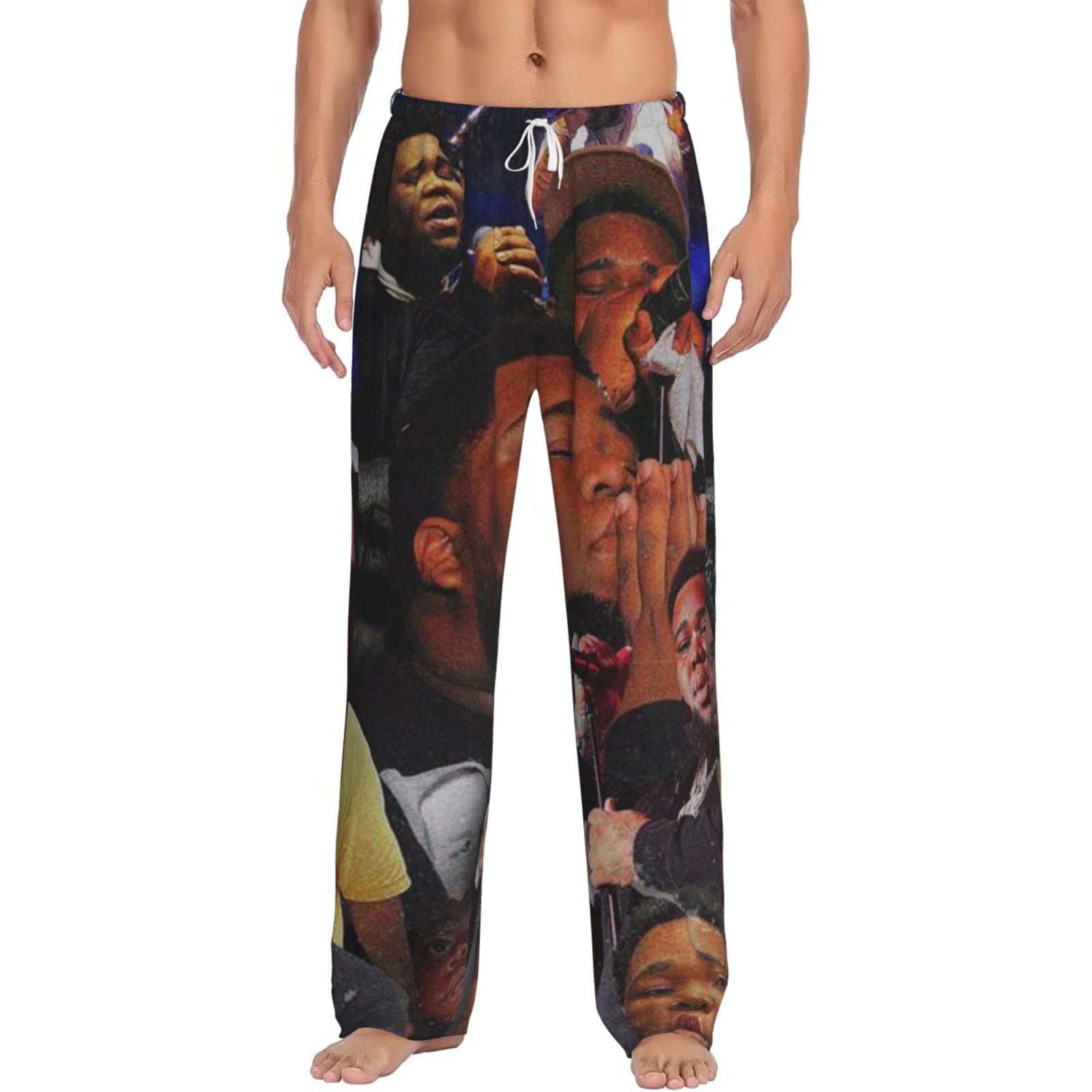 Rod Wave Men's Pajama Pants With Pockets Fashion Cozy Daily Lounge ...