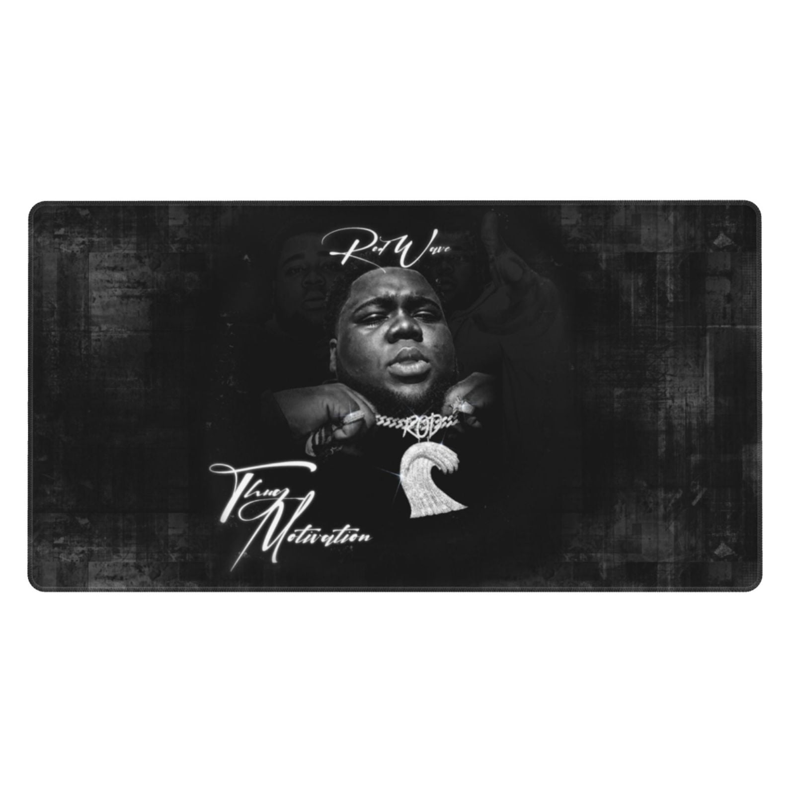 Rod Wave Mouse Pad 16x29.5 Inch Computer Keyboard Mouse Pad Waterproof ...