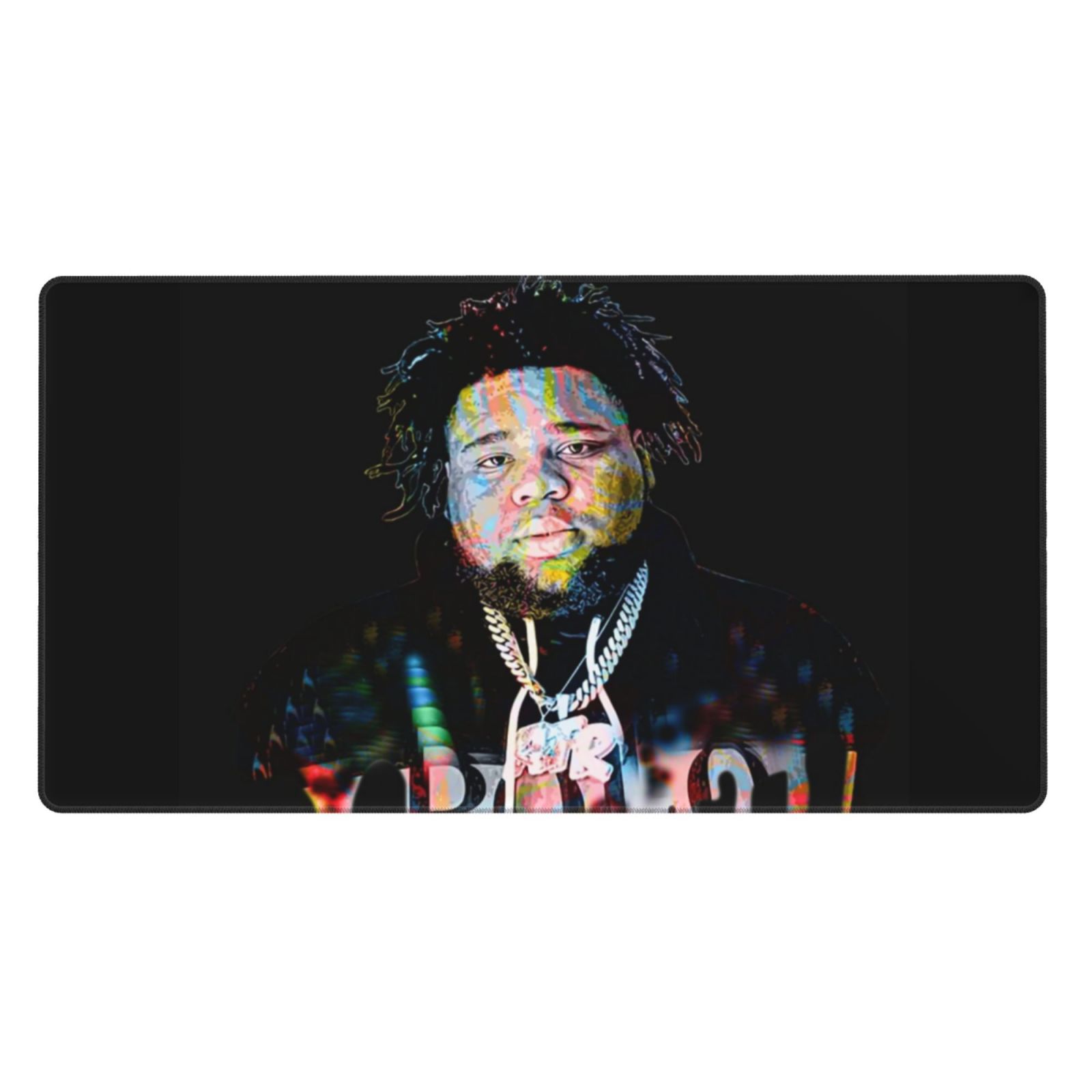 Rod Wave Mouse Pad 16x29.5 Inch Computer Keyboard Mouse Pad Waterproof ...